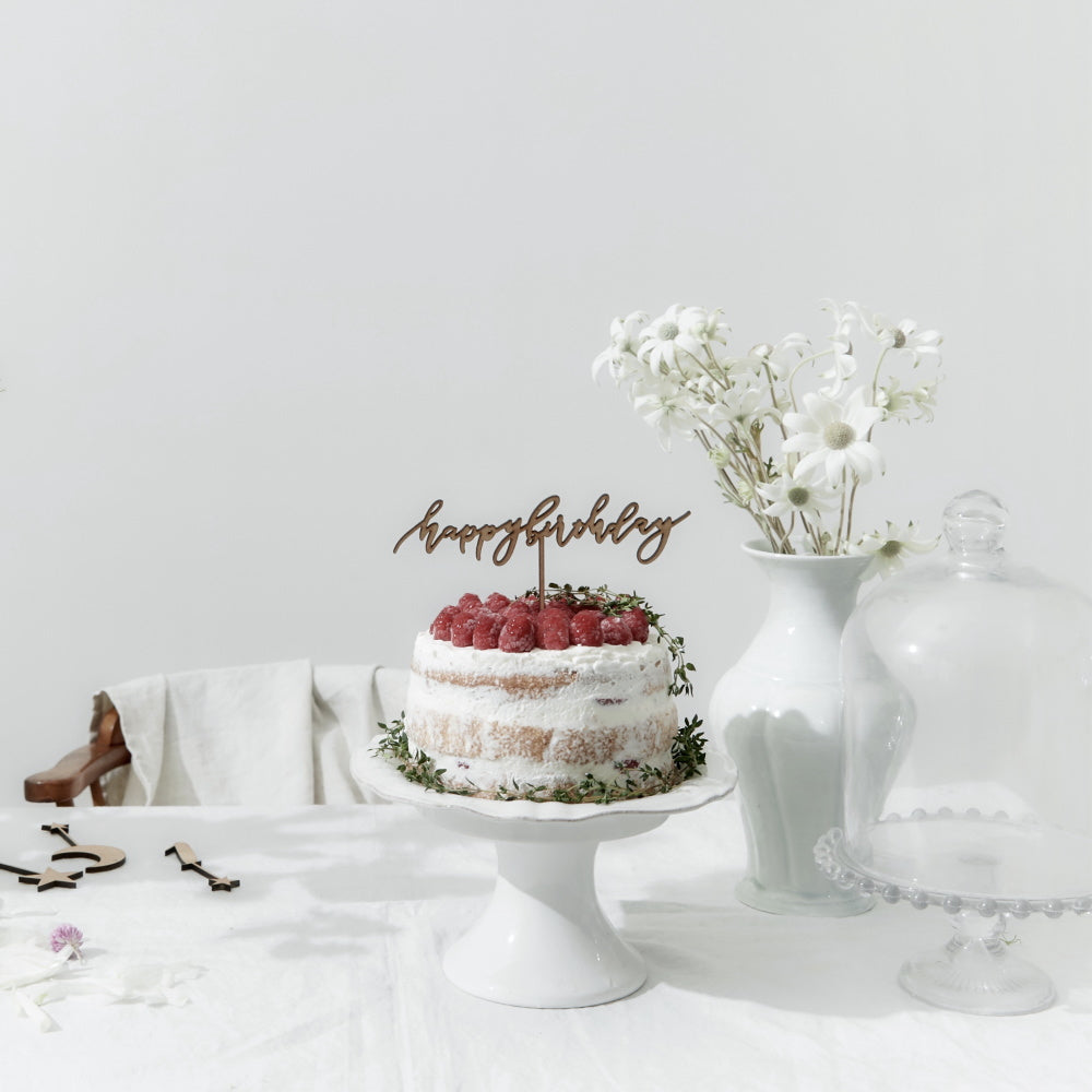 &merci Cake Topper happy birthday by Maki Shimano mini – cuccu